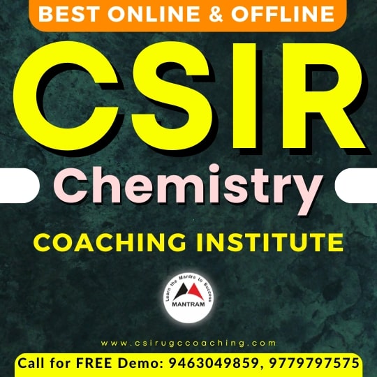 Best CSIR NET Chemistry Coaching - CSIR UGC COACHING
